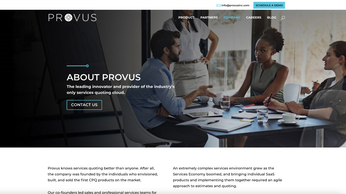 About Us | Provus