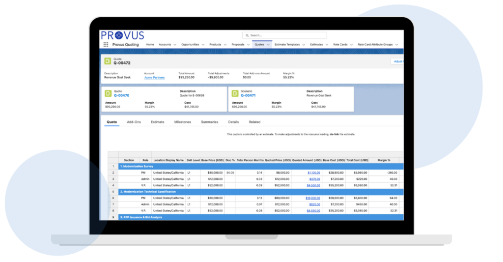 See Provus Services Quoting In Action on July 12th | Provus