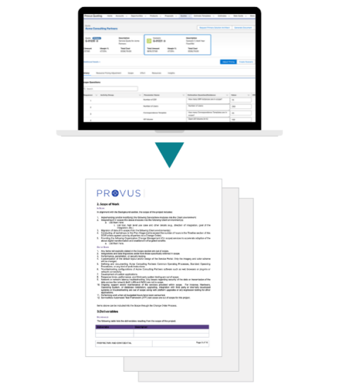 Document Generation | Provus